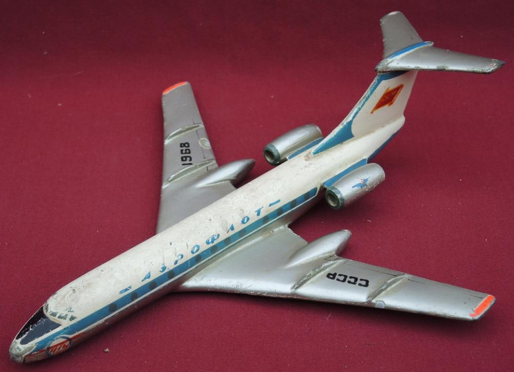 TU-134 Big Metal MODEL AEROFLOT CCCP 1968 TUPOLEV PLANE | Kortex2